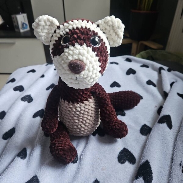 Ferret Crochet Pattern, Amigurumi Crochet Tutorial, Forest Animal Pdf ...