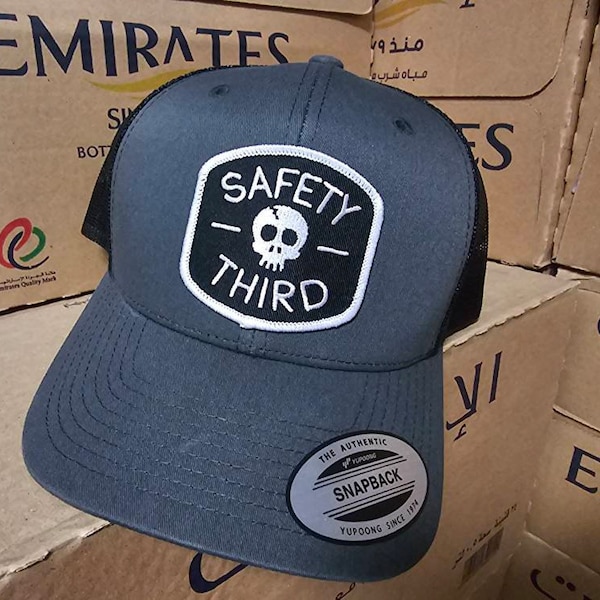 Safety Third Hat | Safety 3rd, MTB Trucker Hats | Adjustable Cap With ...