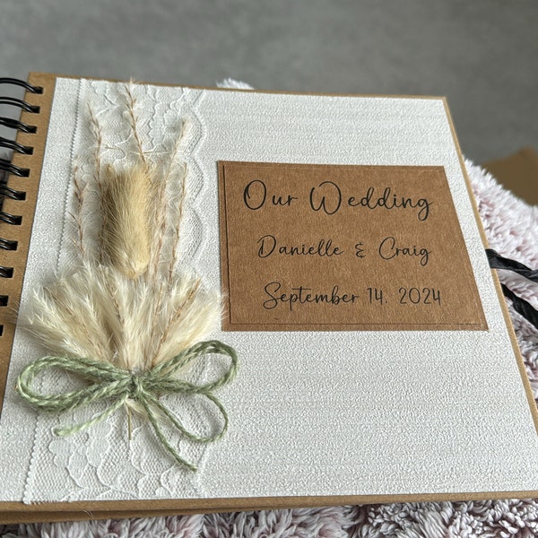 Our Engagement Photo Album, Engagement Memory Book, Engagement Party ...