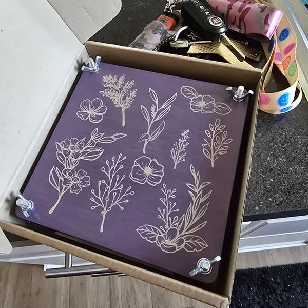 Pocket Leaf Press, Wooden Flower Press Herbarium, Pocket Flower ...
