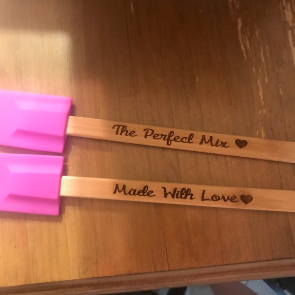 Spatulas, Silicone Cooking, Personalized Cooking Utensils, Engraved ...