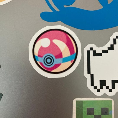 Pokeball Sticker Set - Etsy