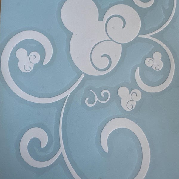Cookie Tray-santa Platter-mickey Mouse-mickey Tray-mickey Platter ...