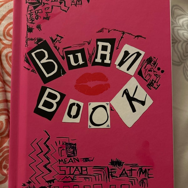 Fictional Burn Book Journal - Perfect for Fun Memories - Etsy
