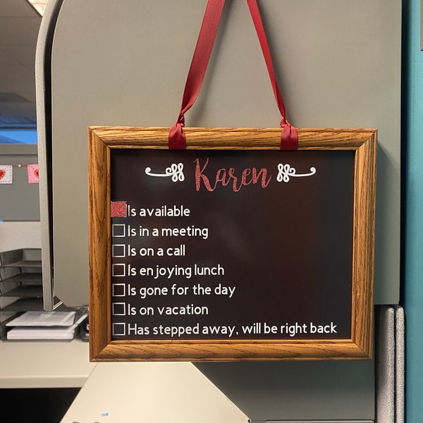 On Vacation Sign,on the Phone Sign,name Door Sign,name Plaque Sign ...