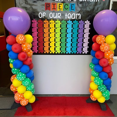 WE ALL FIT Together Bulletin Board Kit Letters Classroom Decoration ...