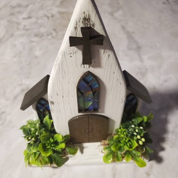 Wood Handcrafted Churches - Etsy