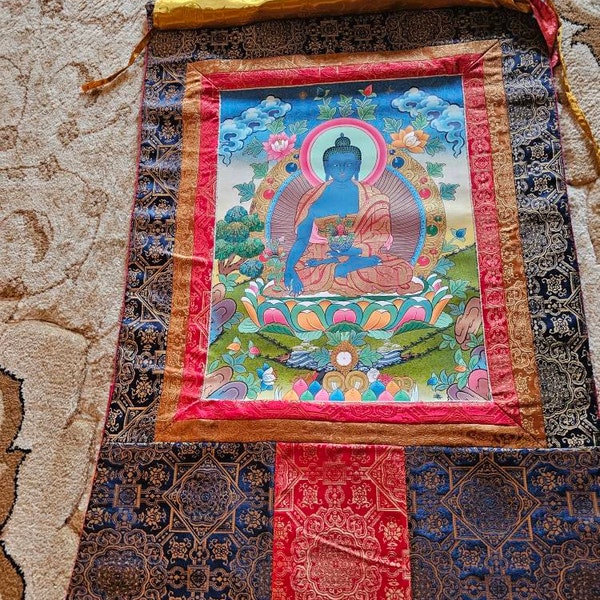 Original Hand Painted Rare Masterpiece Kurukulla/kurukulle Newari Pauva Tibetan Thangka Painting ...