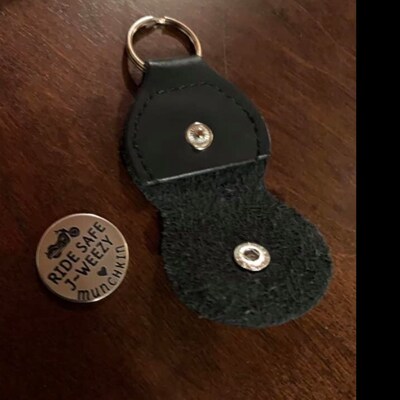 Ride Safe Key Ring, Biker Gift, Motorcycle Driver Key Ring, Motorcycle ...