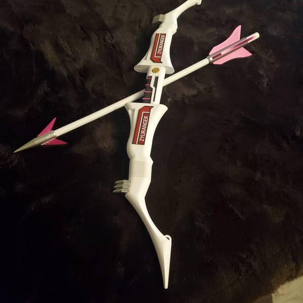 3D Printed Mighty Morphin Power Rangers Power Bow With Arrow - 1:1 ...