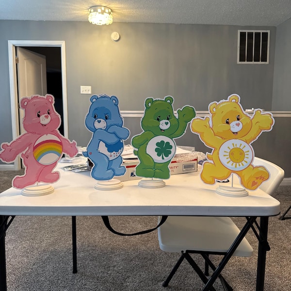 CARE BEARS 12 INCHES Centerpieces - Etsy