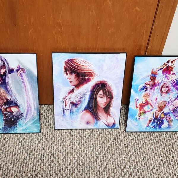 Squall and Rinoa Final Fantasy VIII - Limited Edition Fine Art Print ...