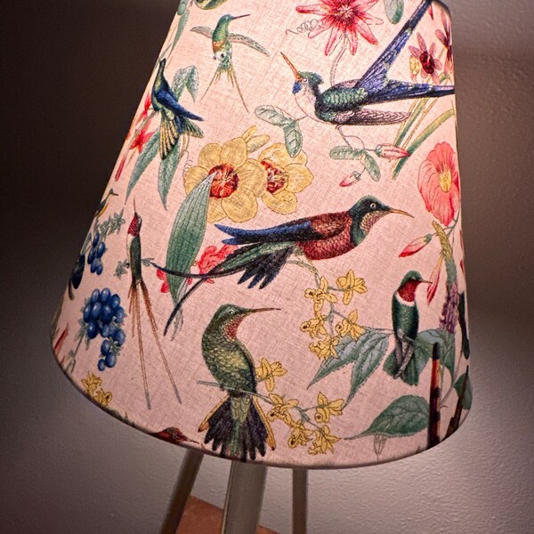 Hummingbird Lamp Shade. Birds. Sparkle. Shine. Trees. Flowers. Shades ...