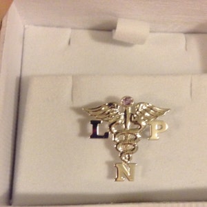 LPN Nursing Pins Silver for Graduation - Etsy