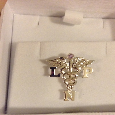 LPN Nursing Pins Silver for Graduation - Etsy