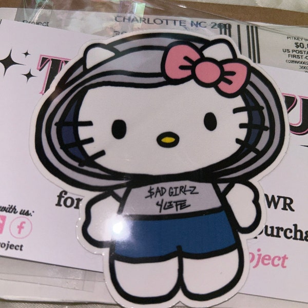 Young Miko Sticker Holographic Miko Trap Kitty Young Miko Gift Idea - Etsy