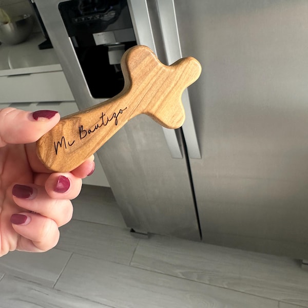 Dutch Cradle Cross, Baptismal Cross, Personalized Wood Cross ...