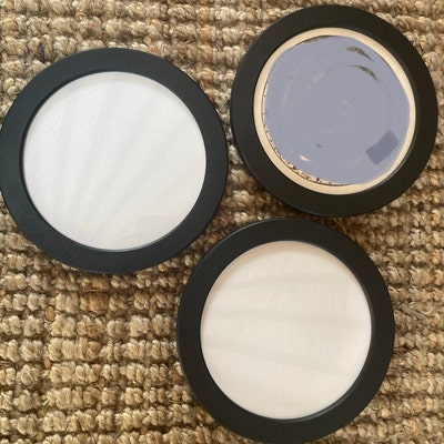 Black Round Frame, Wooden Frame, Modern Round Frame, Round Photo Frame ...