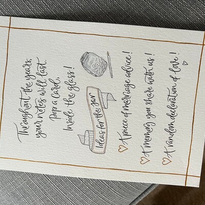 Personalised Birthday Card Handwritten Handmade Calligraphy - Etsy