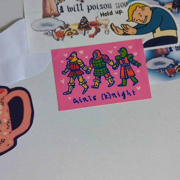 Ghoulish Lich Sticker - Etsy