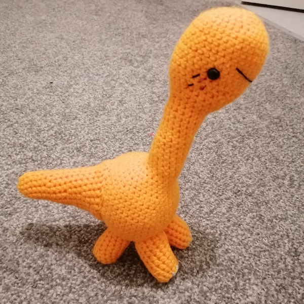 PATTERN: Bruno the Brontosaurus - Crochet Brontosaurus Pattern ...