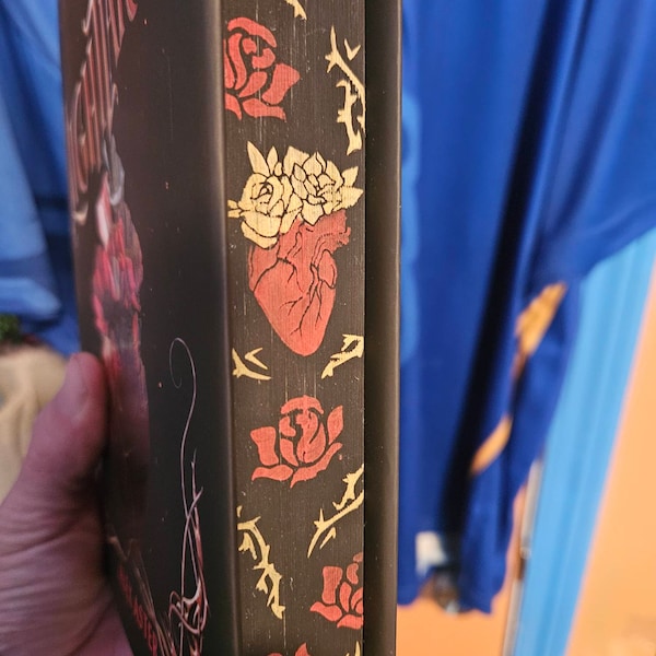 Lightlark Series Sprayed and Stenciled Edges - Etsy