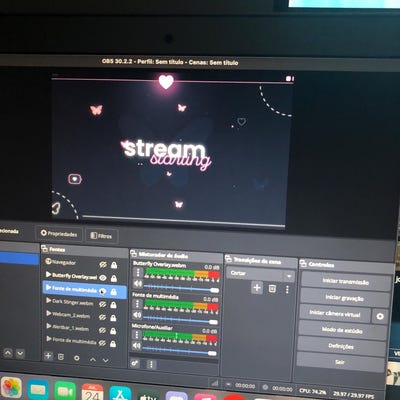 Cozy Flower Stream Goal Widget for Twitch Streamers Fully Customizable ...