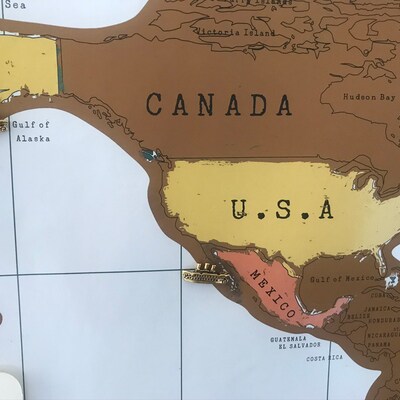 Silver & Gold Cruise Ship Push Pins, Golden Nautical Pushpin, Unique ...