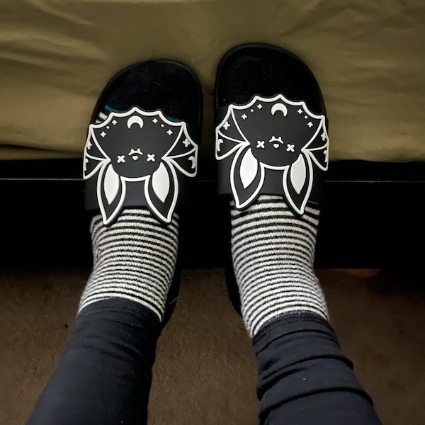 Bat Slides - Women's Sizes 6-11 - Etsy