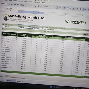 Electrical Estimate Template, Google Sheets for Cost Estimation ...