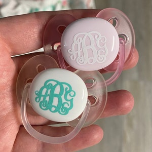 FREE SHIPPING Mustache Pacifier Decal Mustache Paci Decal | Etsy