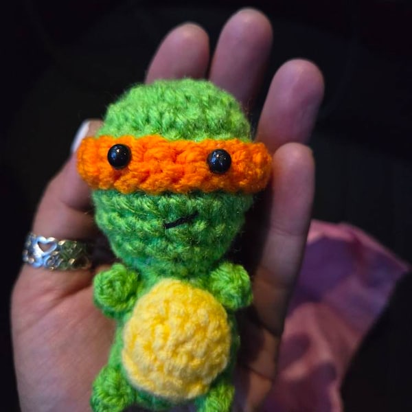 Amigurumi, Crochet, Ninja Turtles, Plushy, Stuffed Animal, Action ...