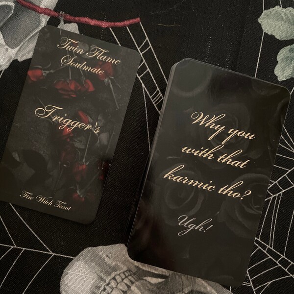 Twin Flame/soulmate TRIGGER'S (78 Cards) - Etsy