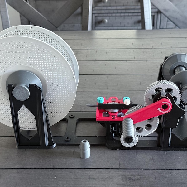 Bambu Lab 3D Printing Filament Spool Switcher / Winder / Respooler ...
