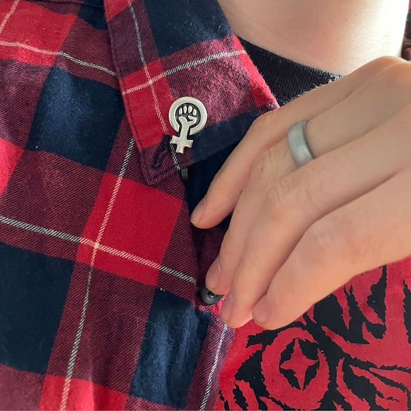 Feminist Power Lapel Pin- CC640- Votes for Women, Votes, Feminist ...
