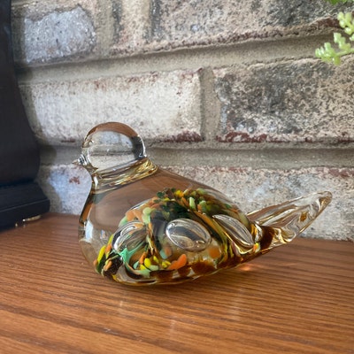 Don Bagwell Signed & Dated Early Studio Art Glass 8 Vase - Etsy