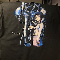 LAIN Unisex Tshirt - Etsy