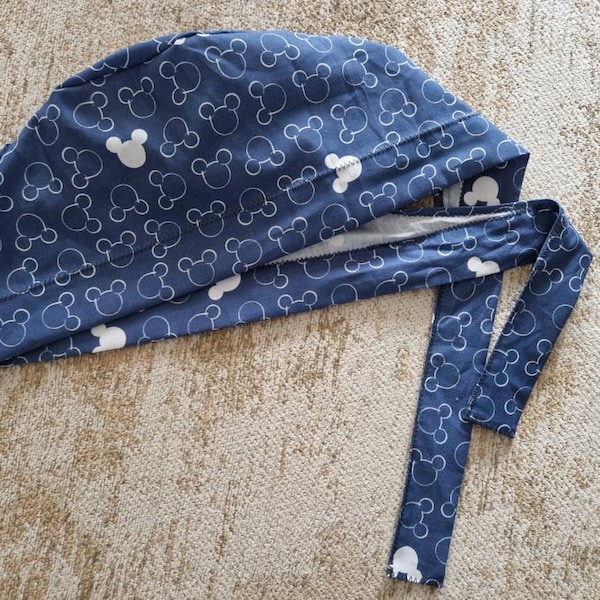 Scrub Cap Style#7 Sewing Pattern, Printable Scrub Hat Sewing Pattern ...