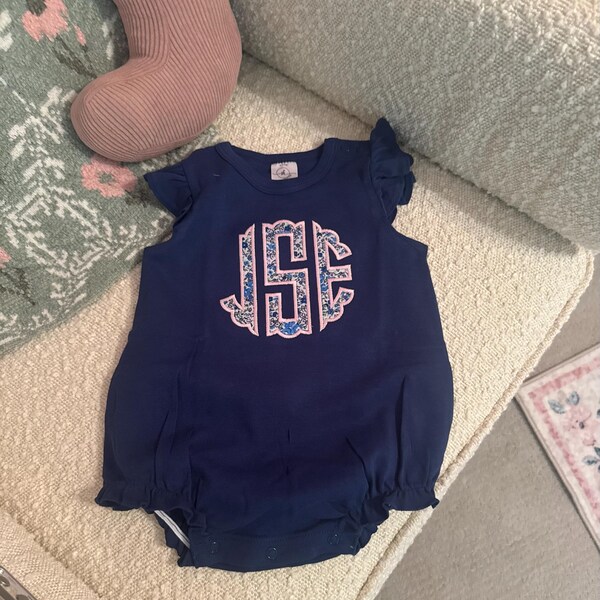 Baby Boy Coming Home Outfit, Monogram Newborn Footie, Newborn Picture ...