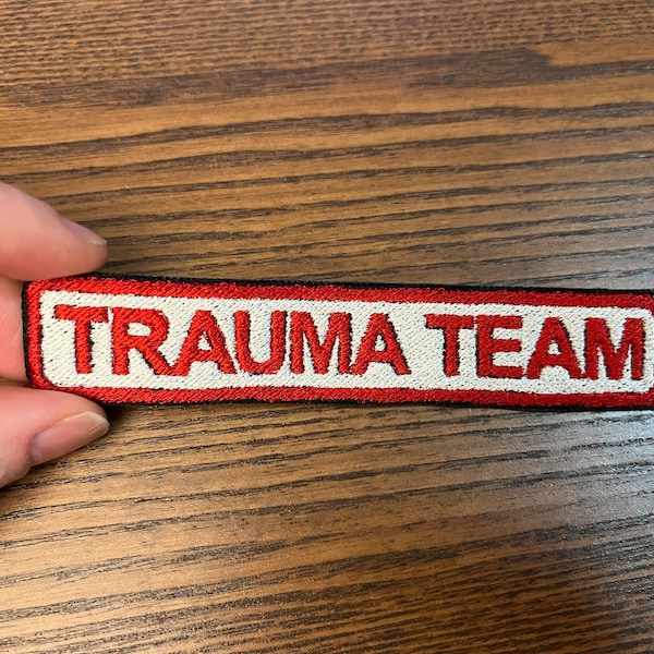 Cyberpunk 2077 Trauma Team Text Logo Sew on Embroidered Patch - Etsy