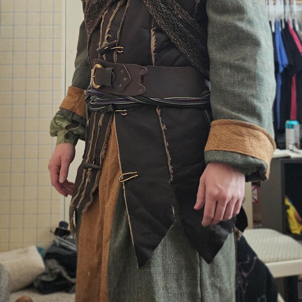 Medieval Scarf Hood, Green Wool, Wrap Around Hood, for Cosplay ...