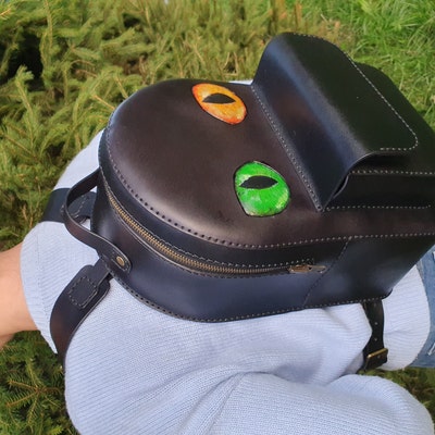 Leather Backpack PDF Pattern Woman Backpack Template Handmade Leather ...