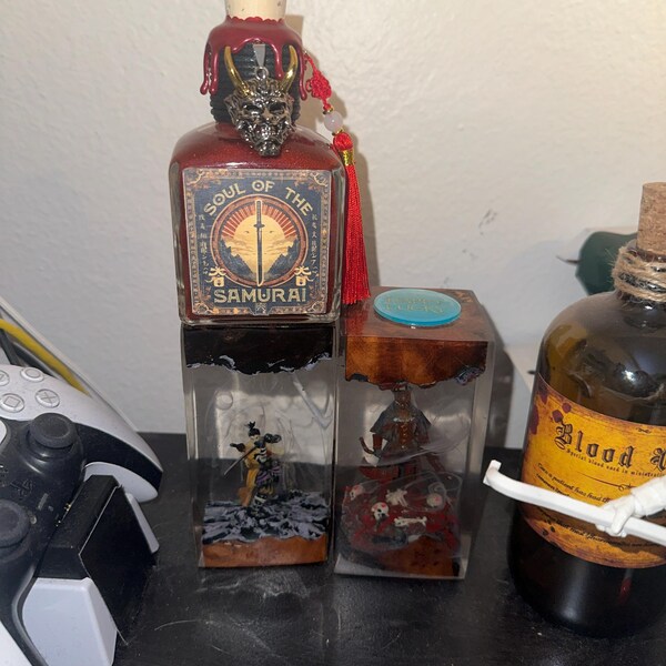 FINAL FANTASY Inspired ELIXIR Potion Bottle With Magical Swirling ...