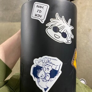 Inumaki Toge drink Water Meme Sticker Jujutsu Kaisen - Etsy