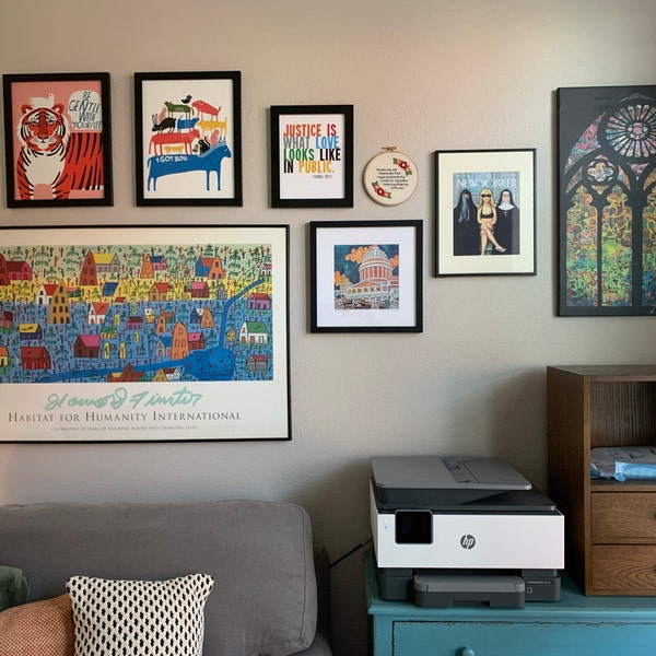 SOCIAL JUSTICE Poster, Love Inspirational Quote, Black Lives Matter ...