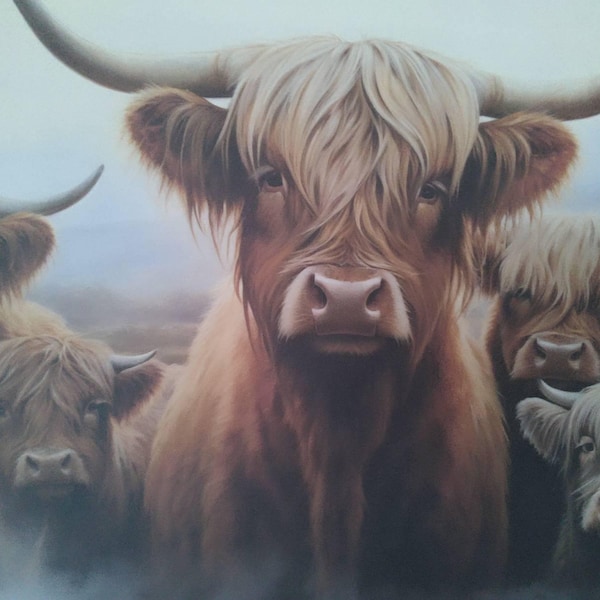 Abstract Blue Marlin Fish Canvas Print in a Painting Style, Blue Marlin ...