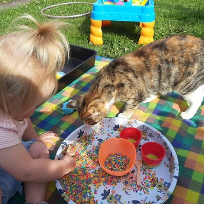Sensory Rice Rainbow Rice Sensory Play Scooping Activity Rice - Etsy UK