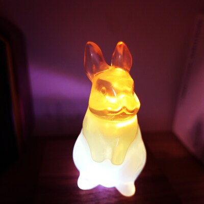 1pc Hand Carving Opalite Rabbit,quartz Crystal Rabbit,mineral Specimen ...