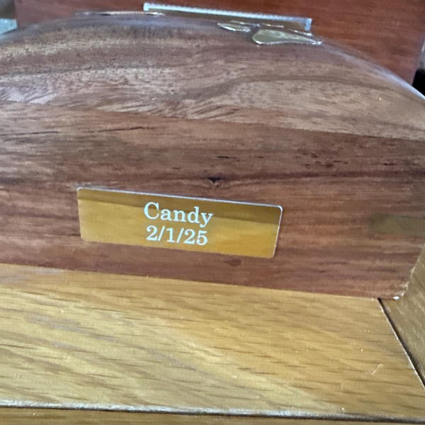 Personalised Trophy Engraving Plate 50mm X 25mm - Etsy