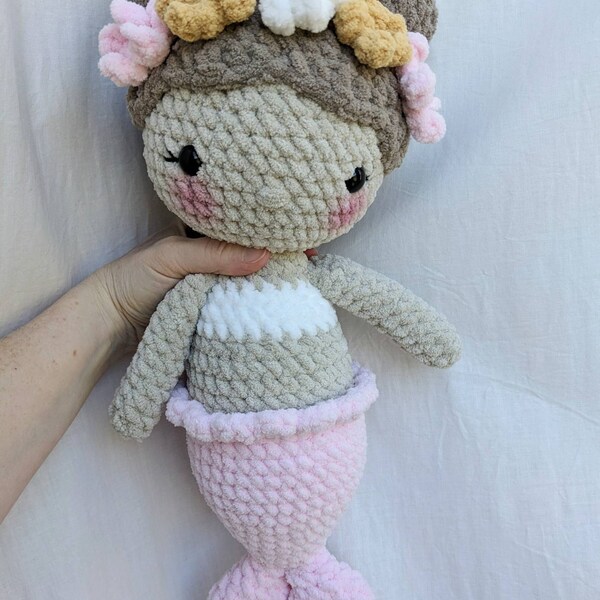 The Original Merbabies Amigurumi Pattern, Crochet Merbaby Plushie ...